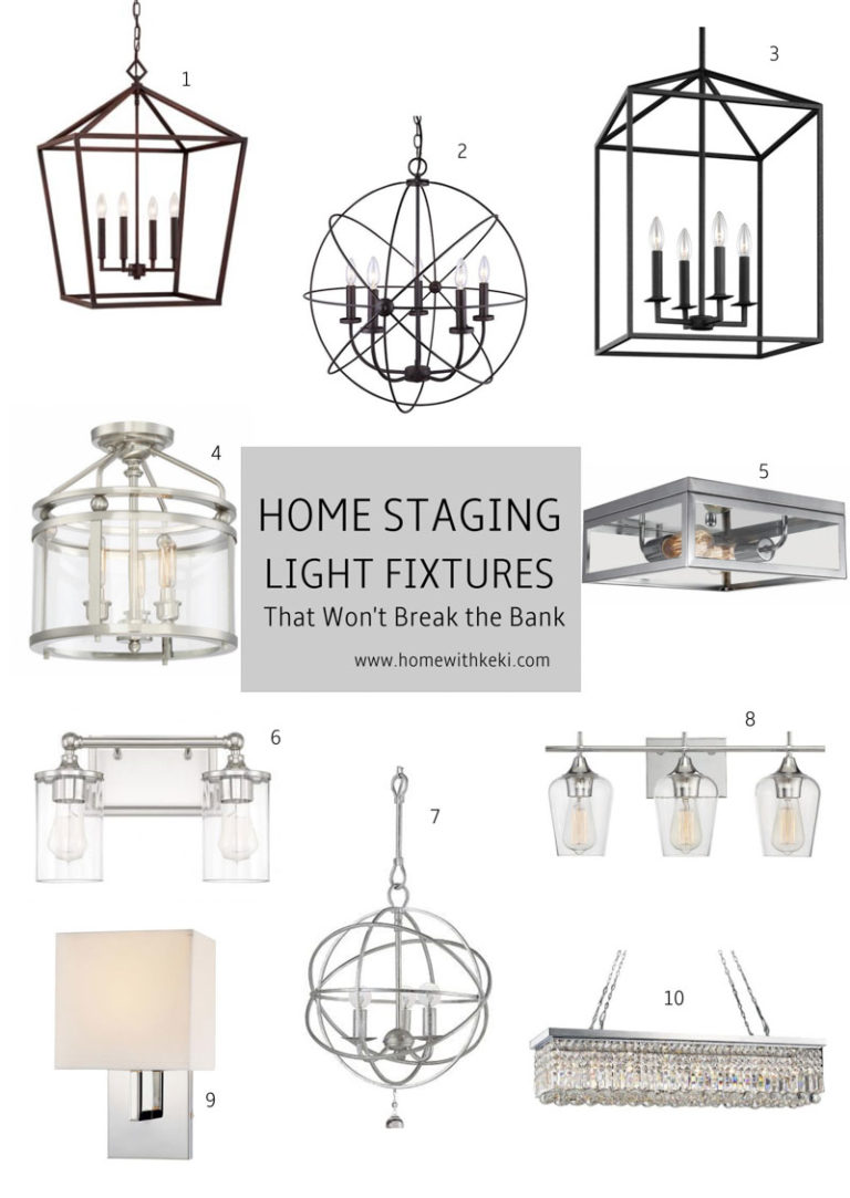 Home Staging Lighting - Home with Keki - Staging Tips
